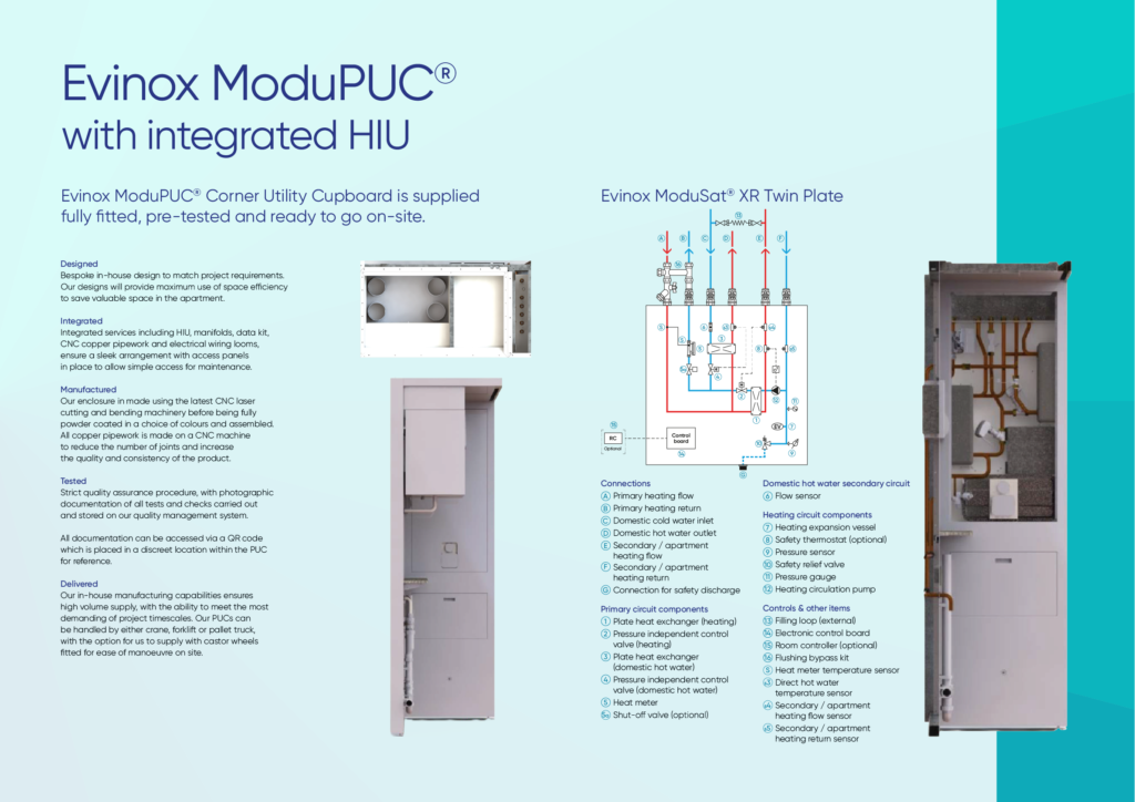 Evinox ModuPUC Corner Utility Cupboard brochure - Evinox
