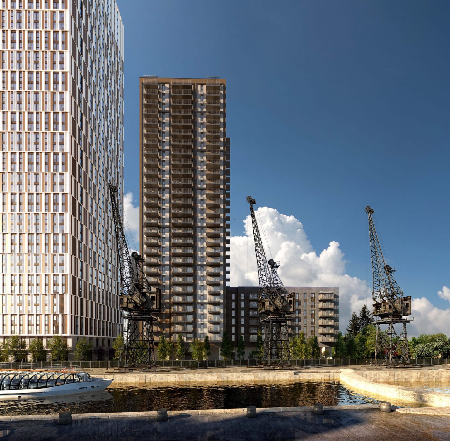 Wood Wharf, Canary Wharf, London - Evinox