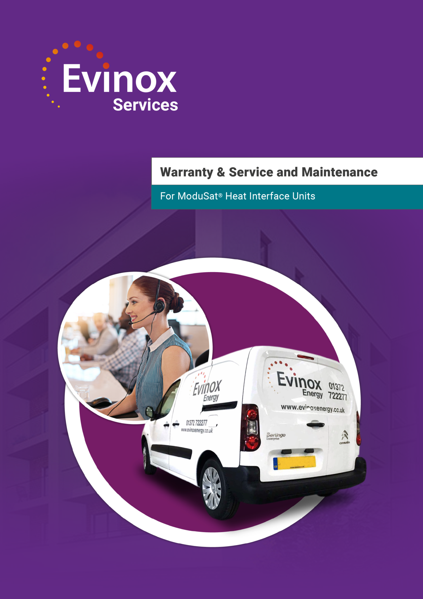 Evinox warranty, service & maintenance - Evinox